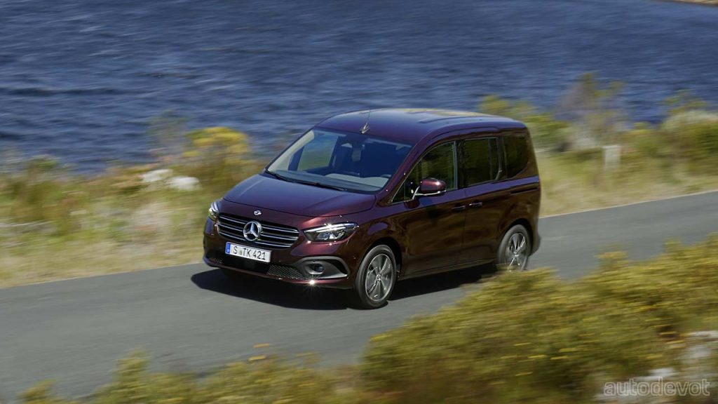 Mercedes-Benz T-Class debuts as a stylish Franco-German van - Autodevot