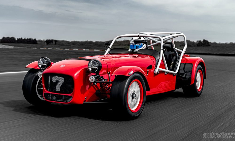 Caterham 420 CUP debuts as the company's best track car - Autodevot