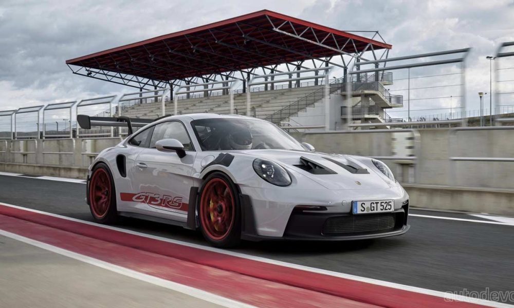 2023 Porsche 911 GT3 RS debuts with 860 kg downforce - Autodevot