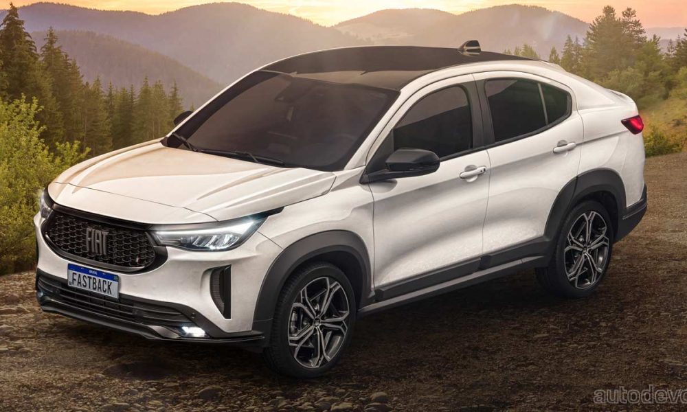 Fiat Fastback coupe-SUV revealed for Brazil - Autodevot