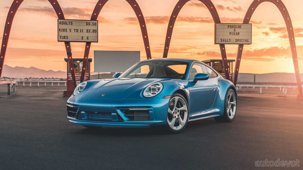 Porsche 911 Sally Special debuts as a real-life Pixar character - Autodevot