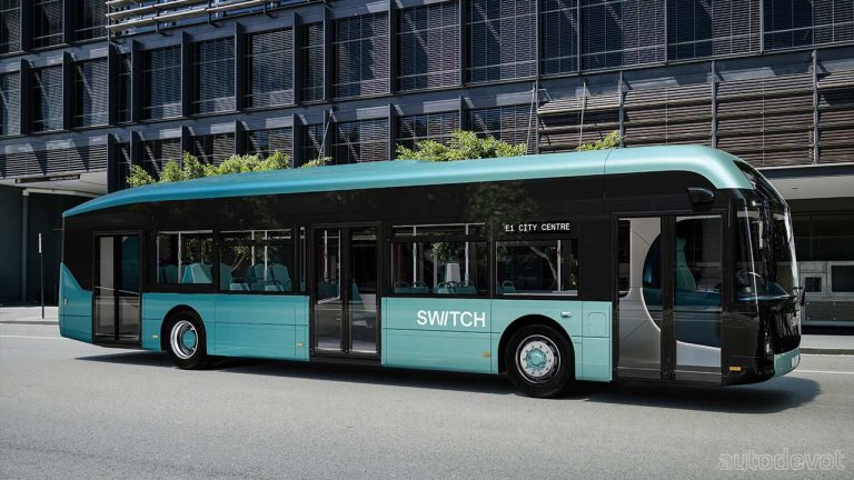 Switch e1 electric bus revealed for Europe - Autodevot