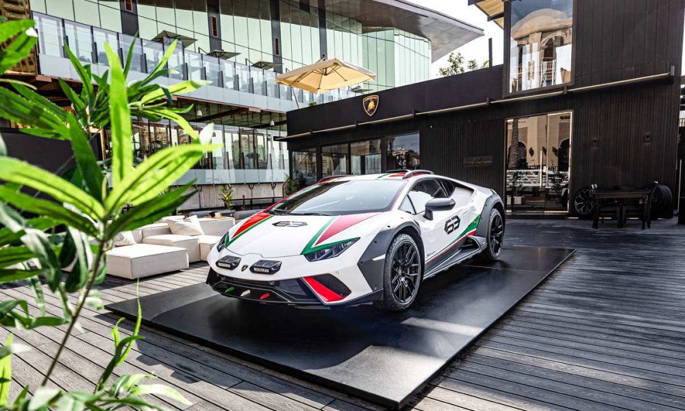 Lamborghini Huracán Sterrato makes its EMEA debut in Doha bay - Autodevot