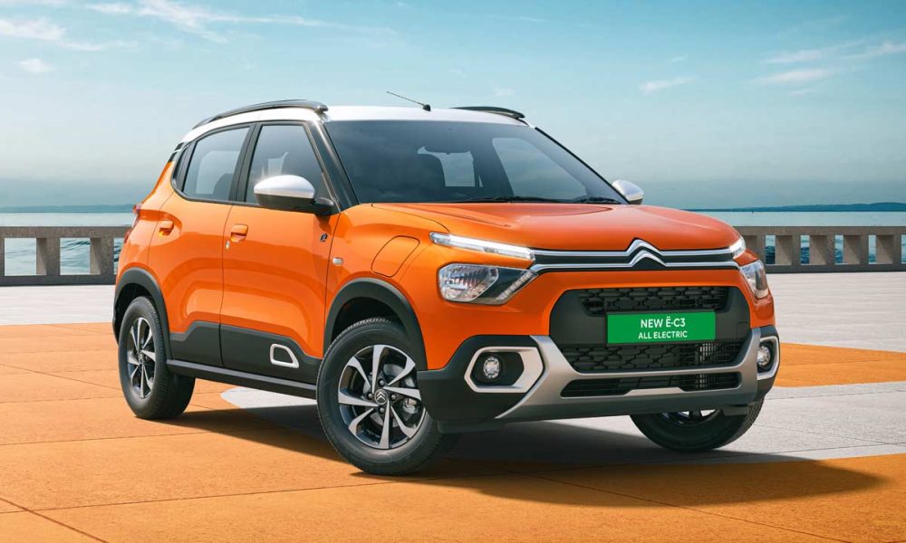 Citroën eC3 electric car unveiled for India; bookings open - Autodevot