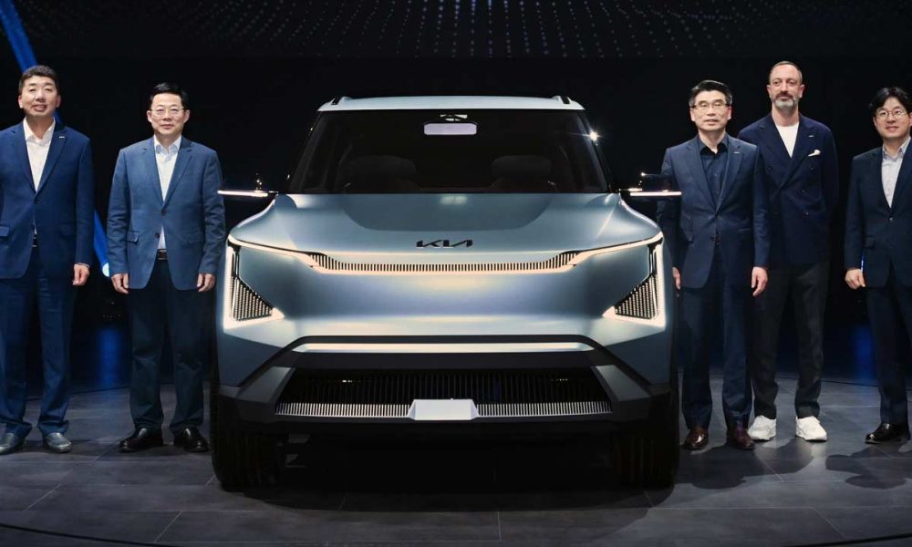 Kia EV5 Concept shows off its swivelling seats - Autodevot