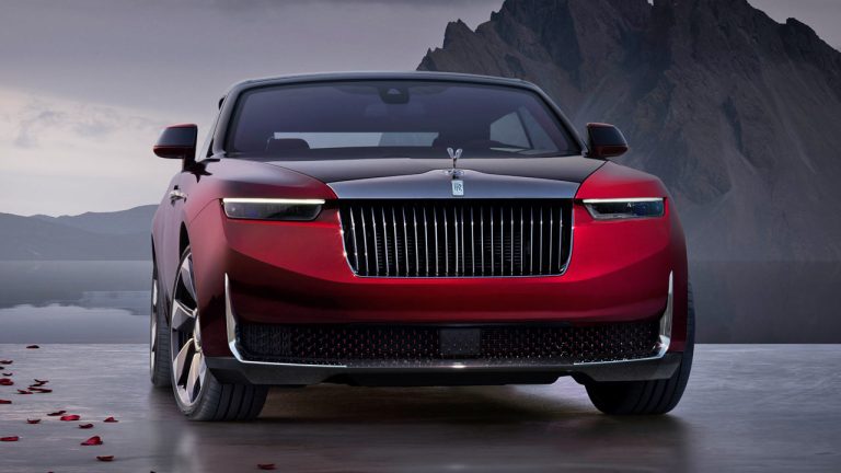 Rolls-Royce Droptail debuts with rose and purple flavours - Autodevot