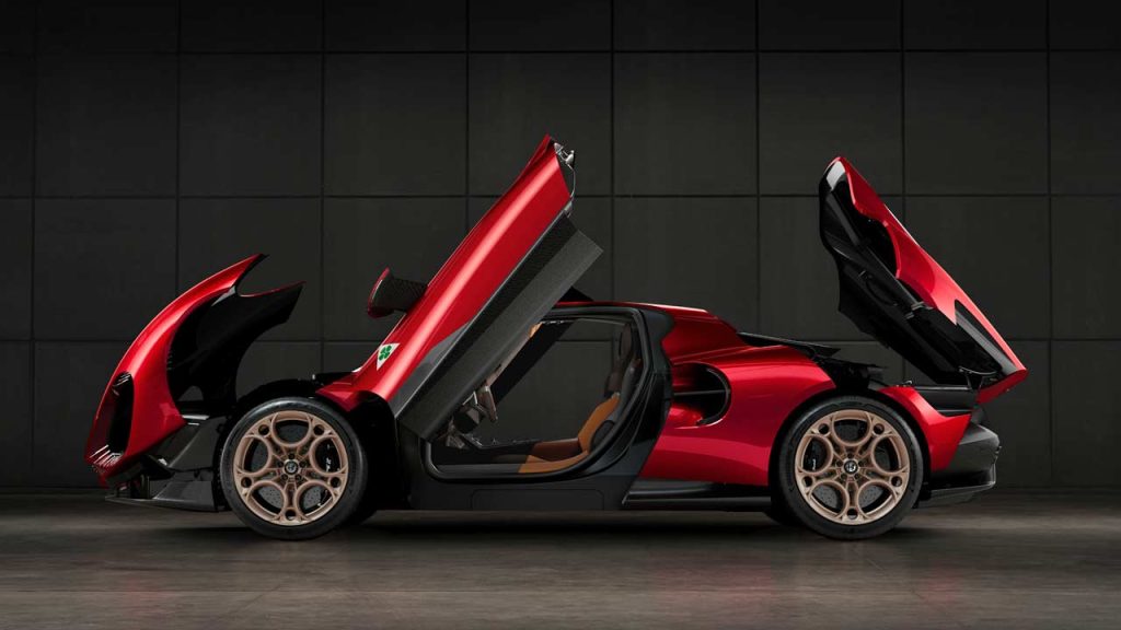 Alfa Romeo 33 Stradale returns with a biturbo V6 from Neptune - Autodevot