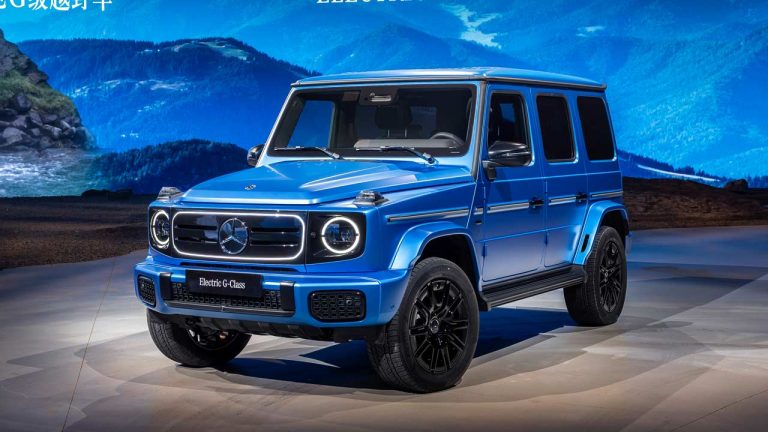 All-electric Mercedes-Benz G-Class debuts with 580+ G-Roar horses ...