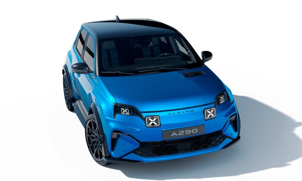 Alpine A290 debuts with an OV button - Autodevot
