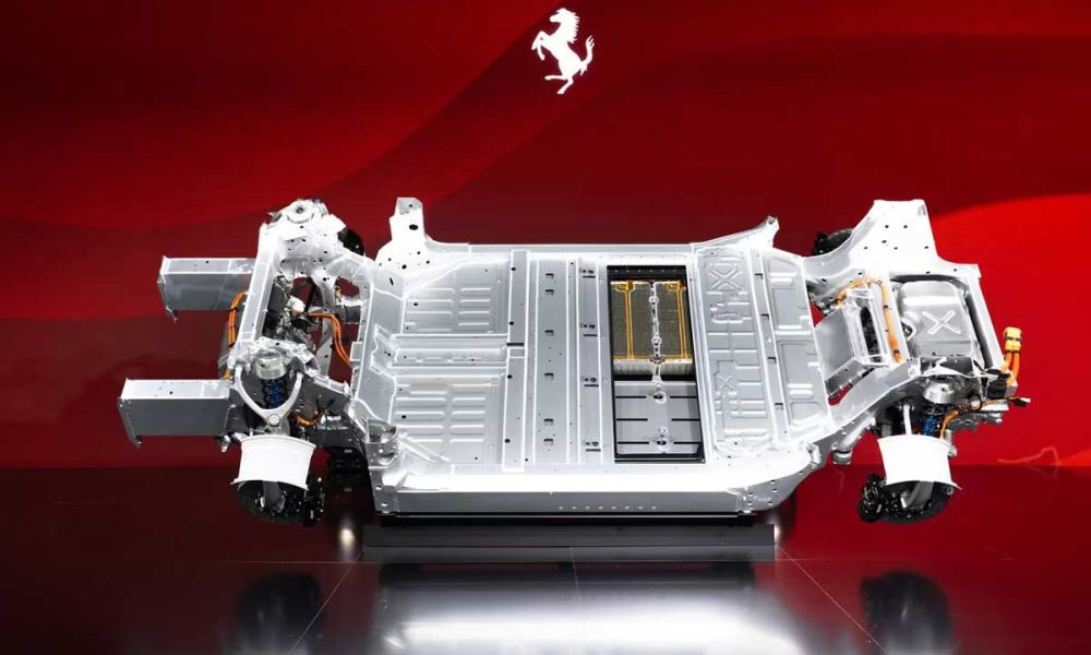Ferrari Elettrica previews its chassis technology - Autodevot